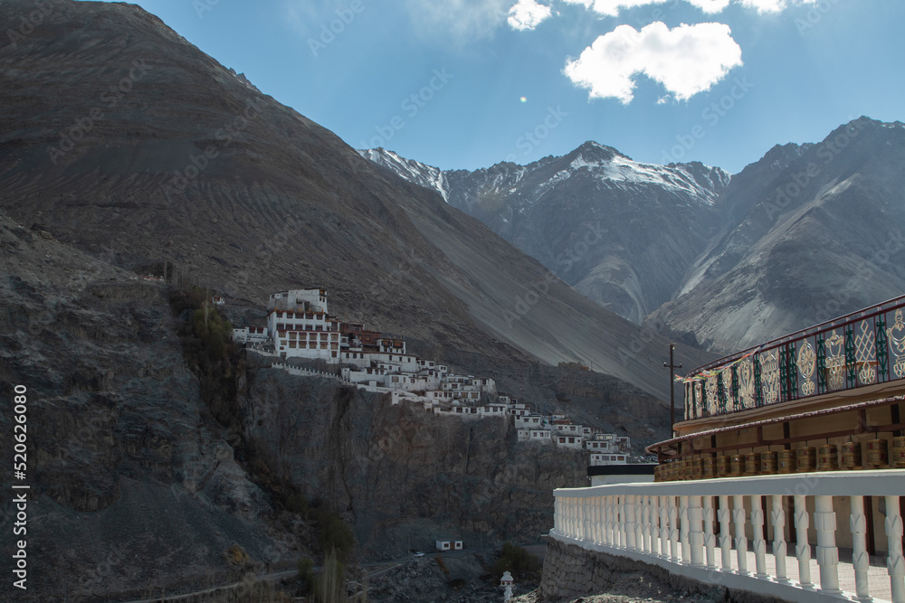 Diskit Monastery Also Called Deskit Gompa Dedicated To Lord Buddha Is ...