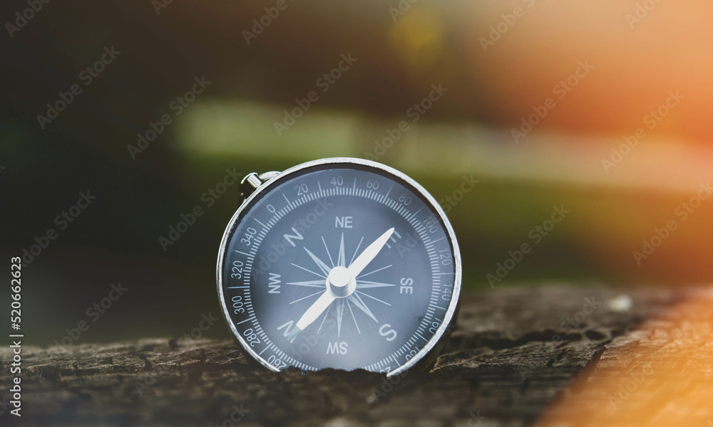 Travel and navigation. Determination of cardinal points by compass ...