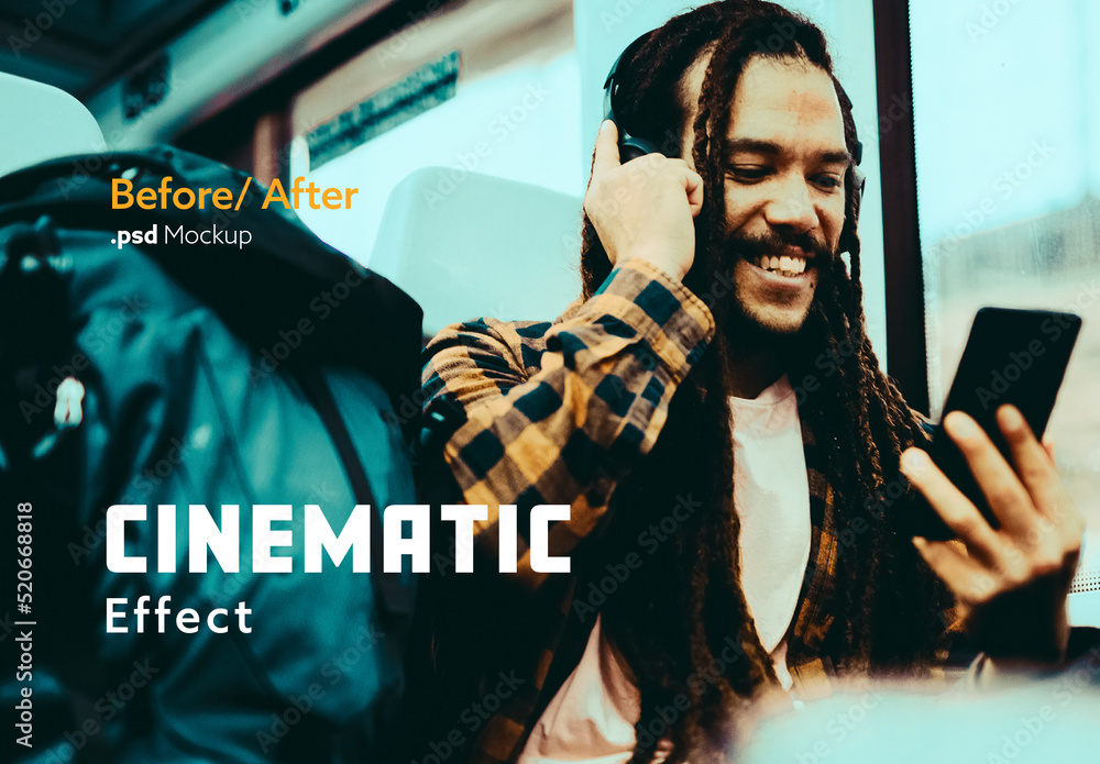 Before and After Photo Effect Stock Template | Adobe Stock