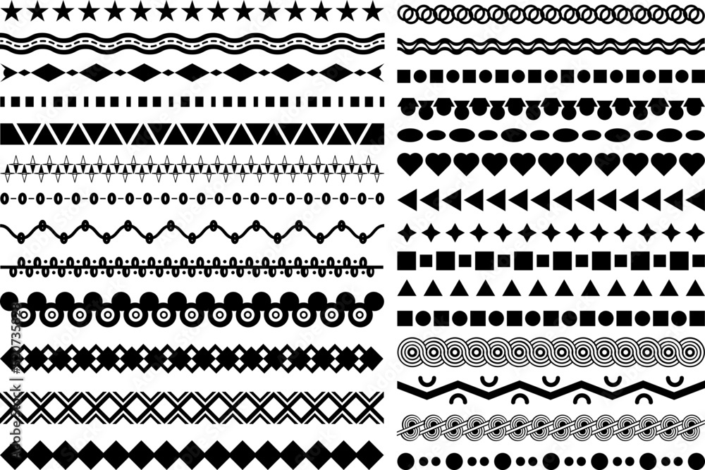 Dotted Line SVG, Dotted Line Silhouette, Zig Zag Line Svg, Star Line ...