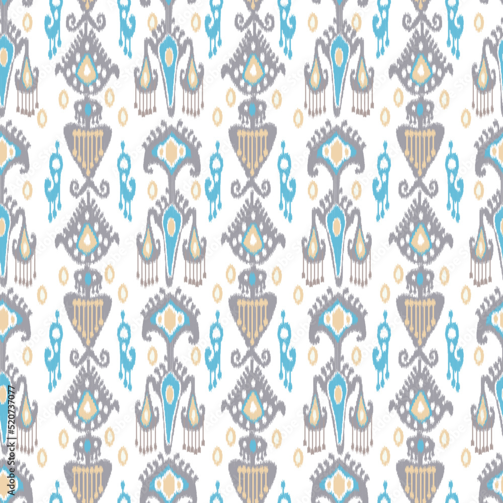 Ikat pattern - digital patterns for fabrics. Ikat is the traditional ...