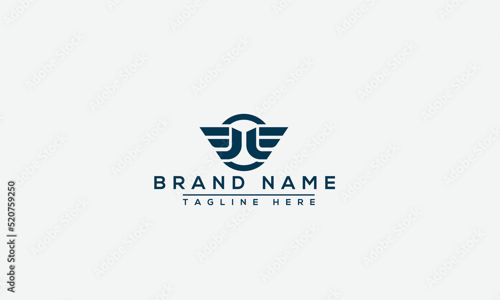 Logo design letter JL . Elegant modern. Vector template. Stock Vector ...