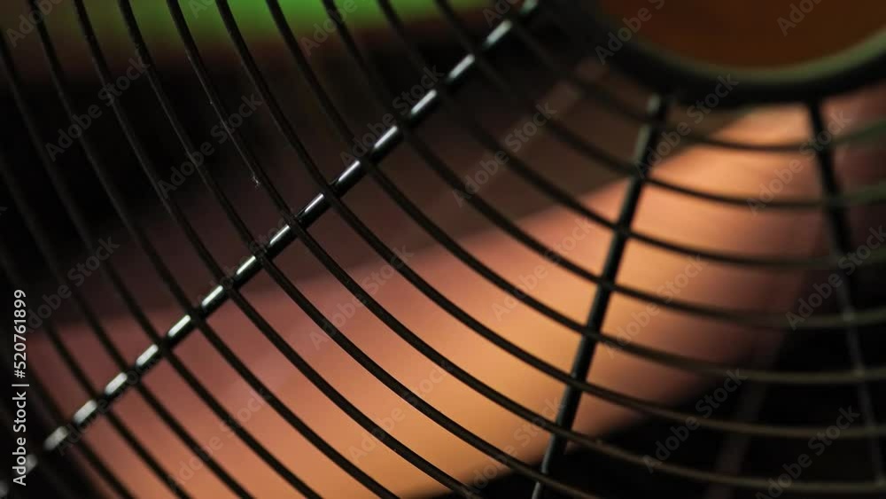 Fan grill detail Stock Video | Adobe Stock