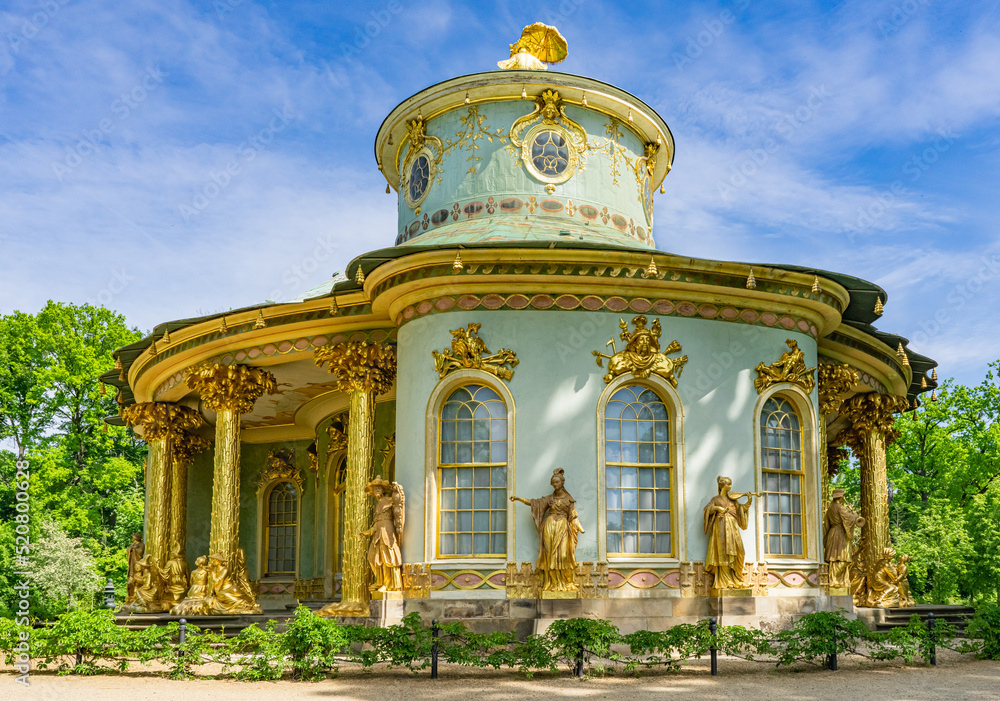 Fotografia do Stock: POTSDAM, GERMANY - June 1, 2021: The Chinese House ...