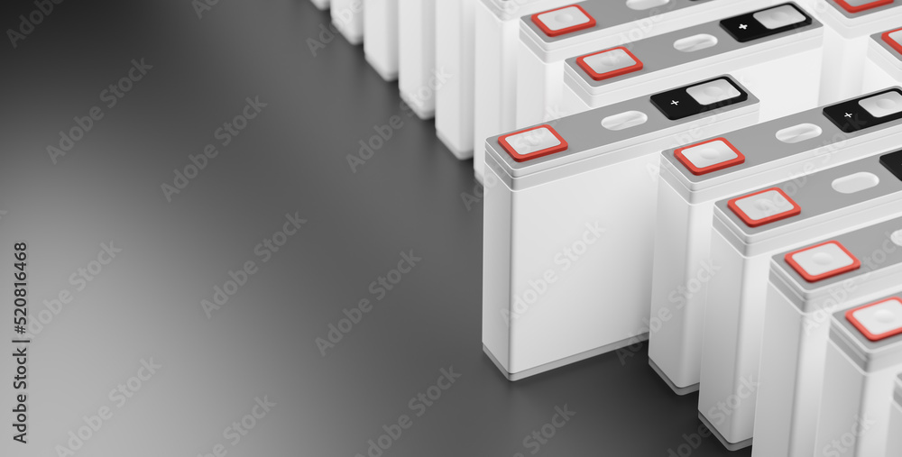 Ilustração do Stock: LFP (Lithium Iron Phosphate) battery cell ...