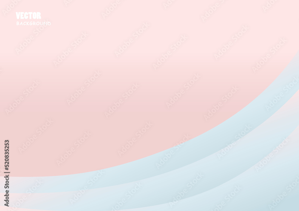 gradient pastel background vector. Cute and minimal poster.Abstract ...