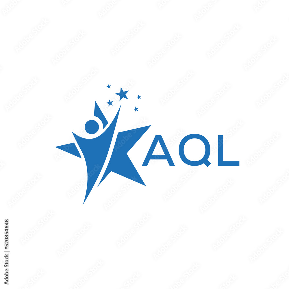 AQL Letter logo white background .AQL Business finance logo design ...