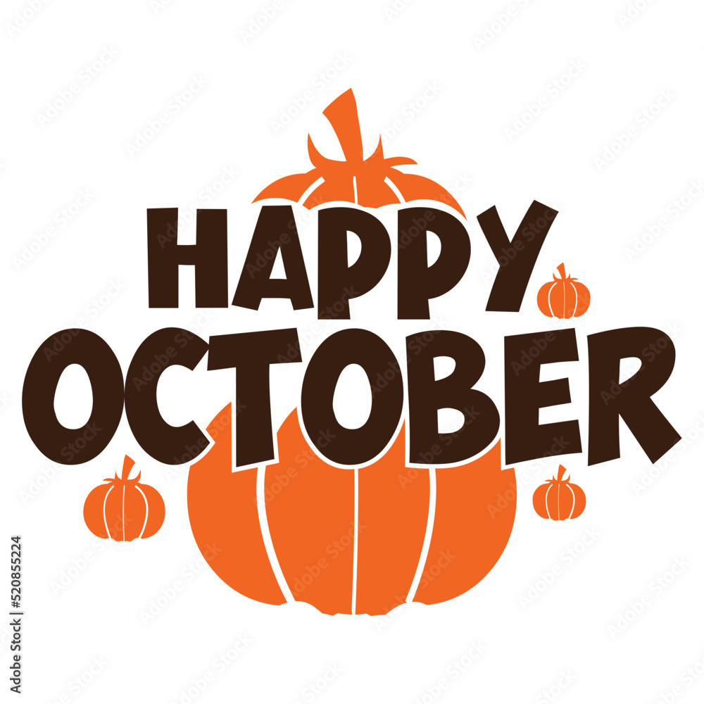 October Clipart Free