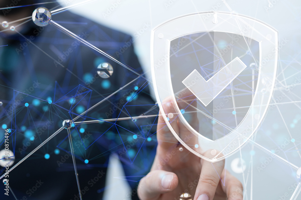 security data code digital in hand Stock-Foto | Adobe Stock
