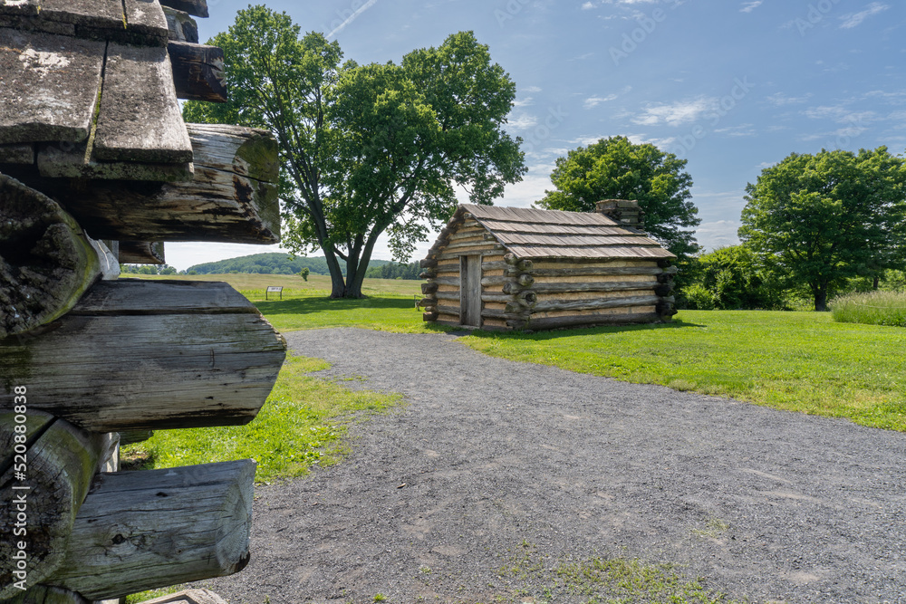 Valley Forge National Historical Park encampment site of Continental ...