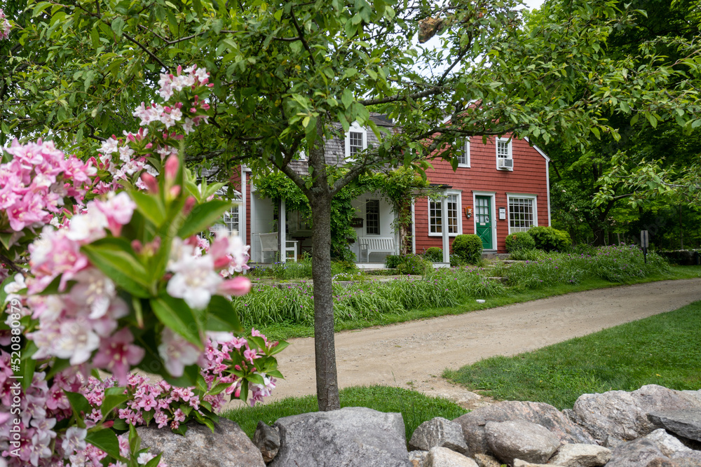 Weir Farm National Historical Park Burlingham House Visitor Center in ...