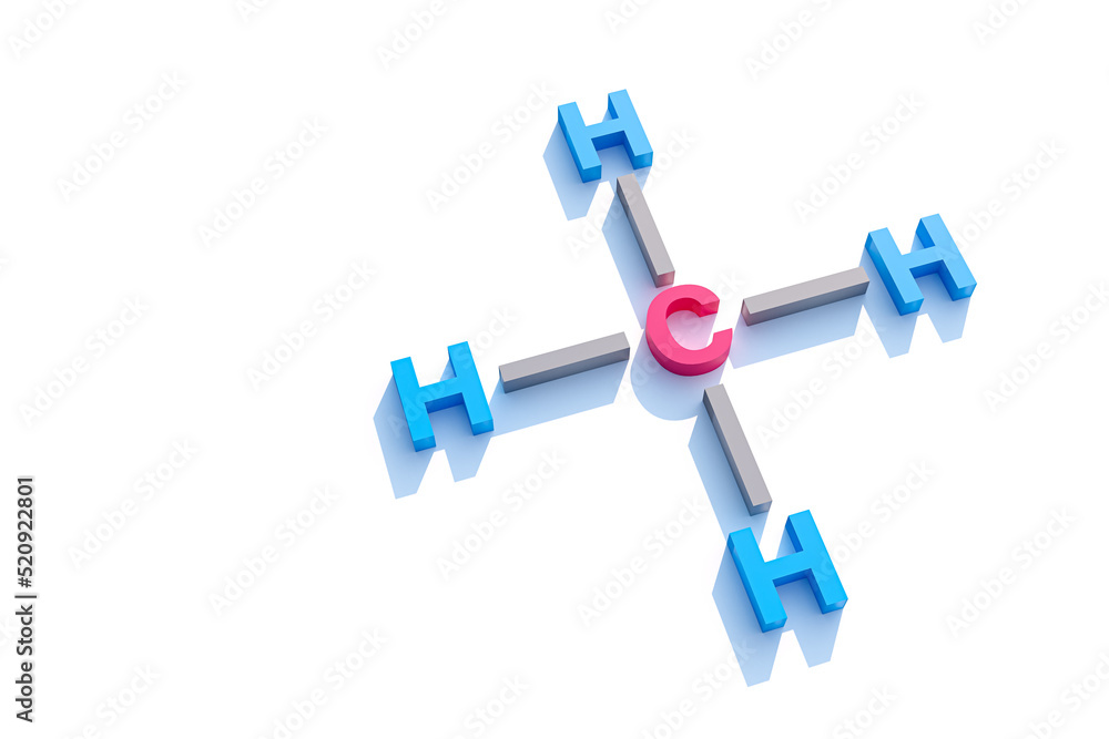 3D Model Chemical Methane. "CH4" redirects here. For other uses, see ...