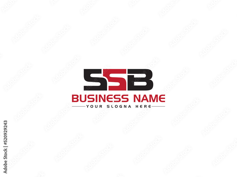 Monogram SSB Logo Letter Vector, Creative SS s s b Logo Icon Design ...