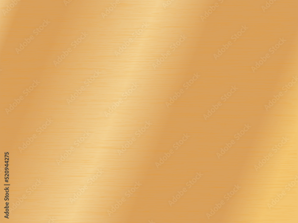 Brushed metal texture. Vector gold background. Seamless gold metal ...
