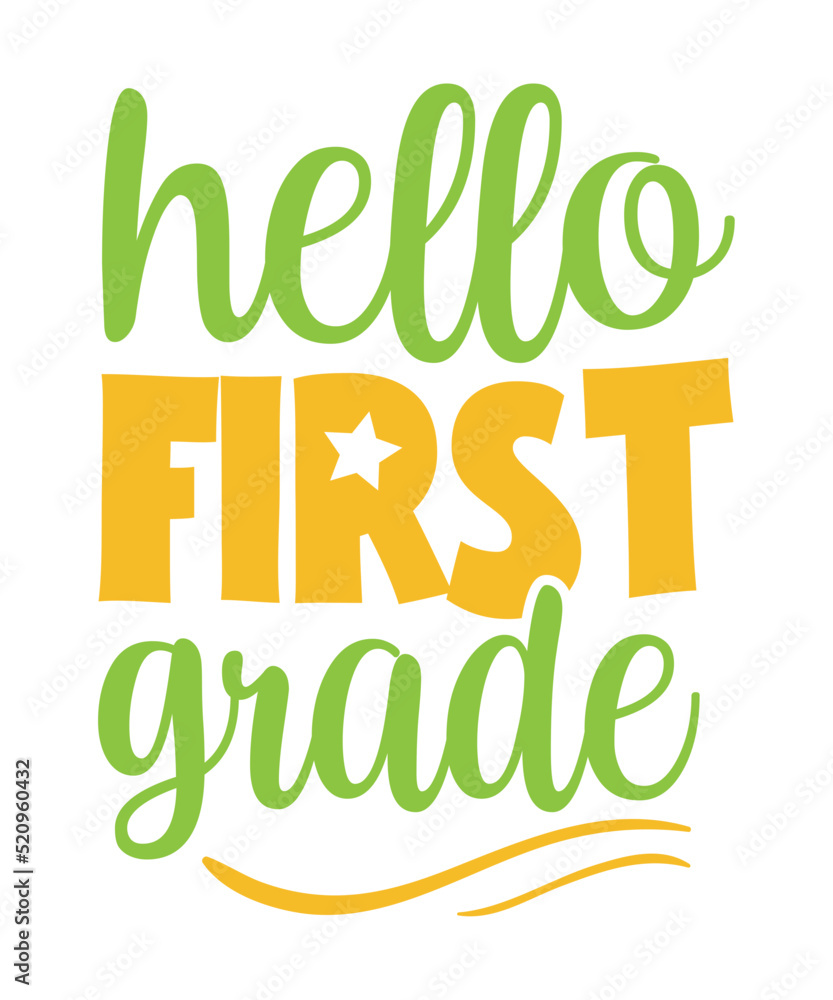 Naklejka Back To School SVG, Retro Back To School SVG, Back To School ...