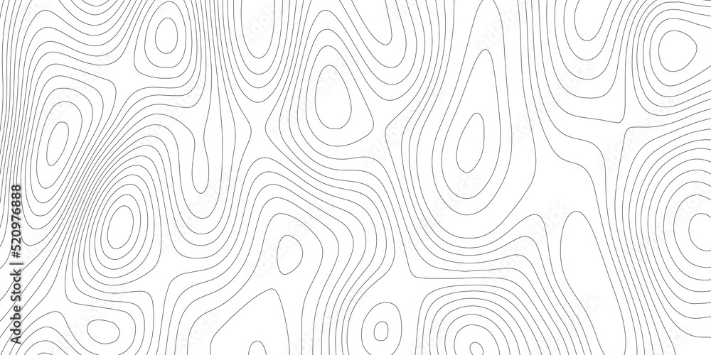 Abstract Background With Vector Monochrome Seamless Pattern Curved Lines Black And White