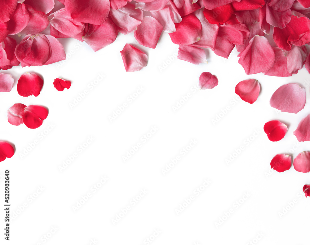 Natural background of rose petals Stock Photo | Adobe Stock