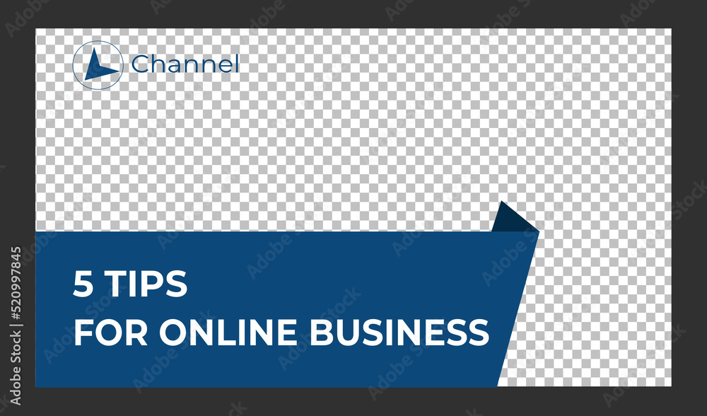 Editable Creative corporate social media web banner and youtube ...