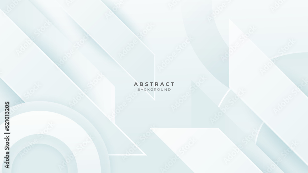 Abstract white shape with futuristic concept background. Vector ...
