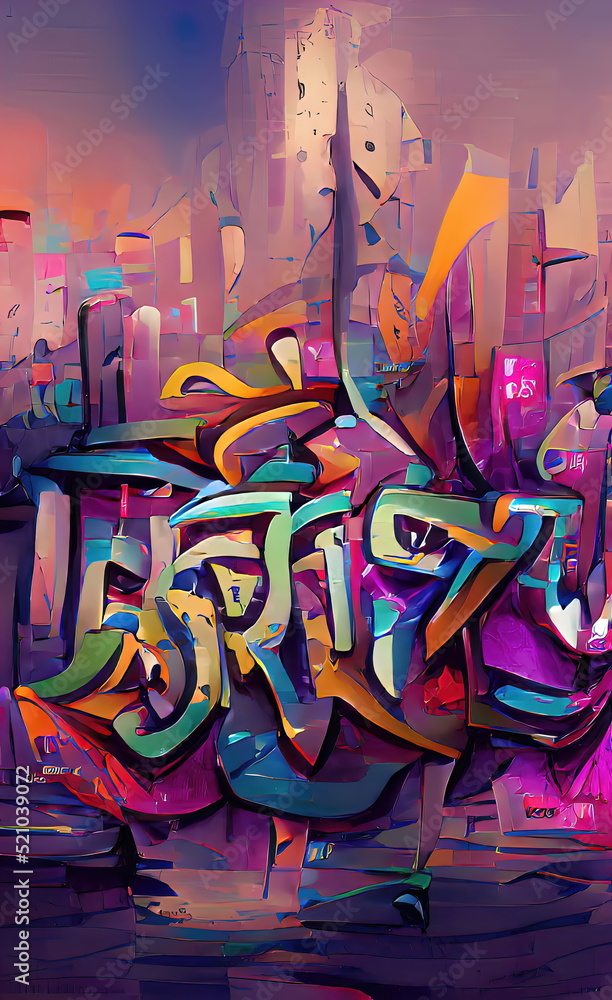 Graffiti Art Words Drawings