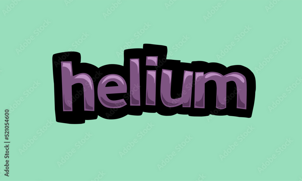 HELIUM background writing vector design Stock Vector | Adobe Stock