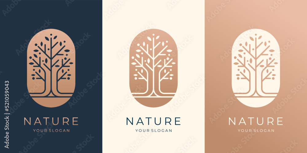 Modern Tree Logo