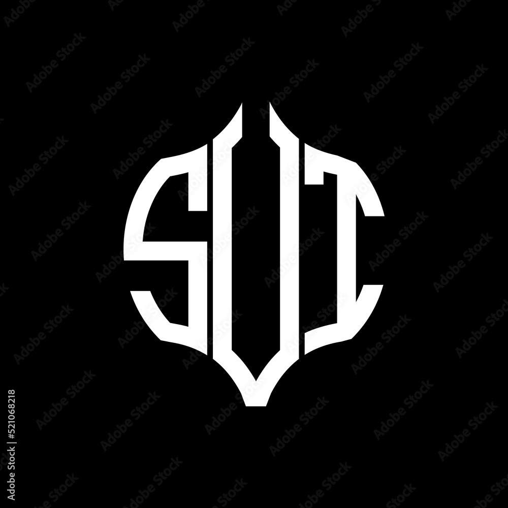 SVT letter logo. SVT best black background vector image. SVT Monogram ...