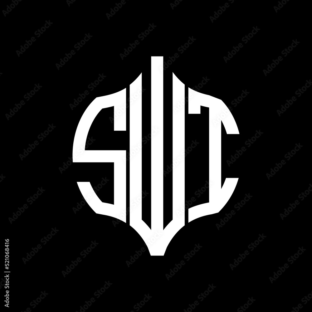 SWT letter logo. SWT best black background vector image. SWT Monogram ...