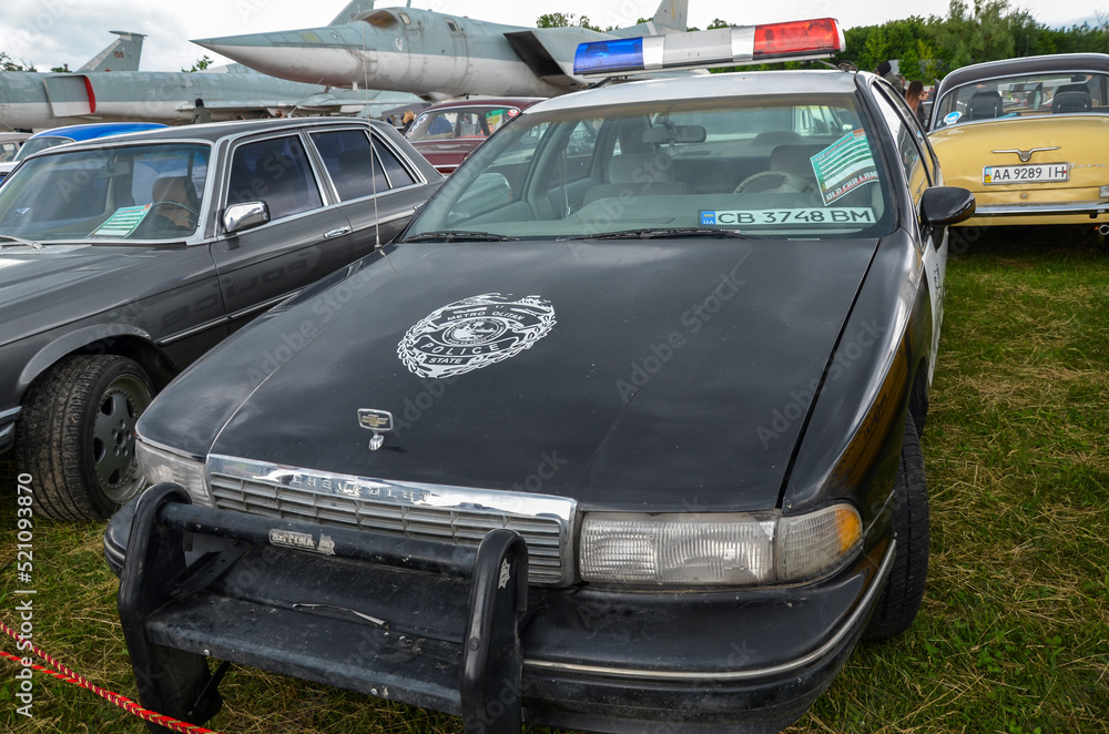American old car chevrolet caprice police interceptor 1990 at Old Car ...