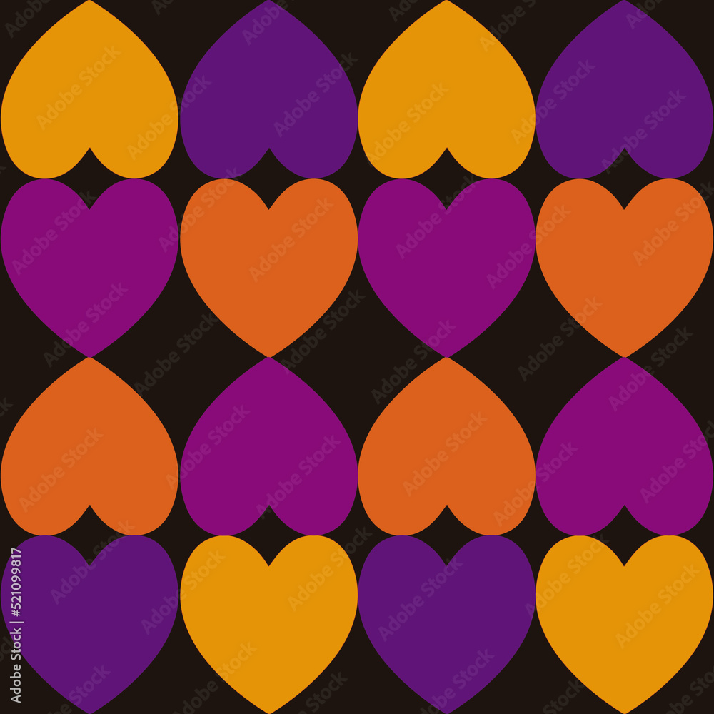 PATRON CORAZONES Stock Illustration | Adobe Stock