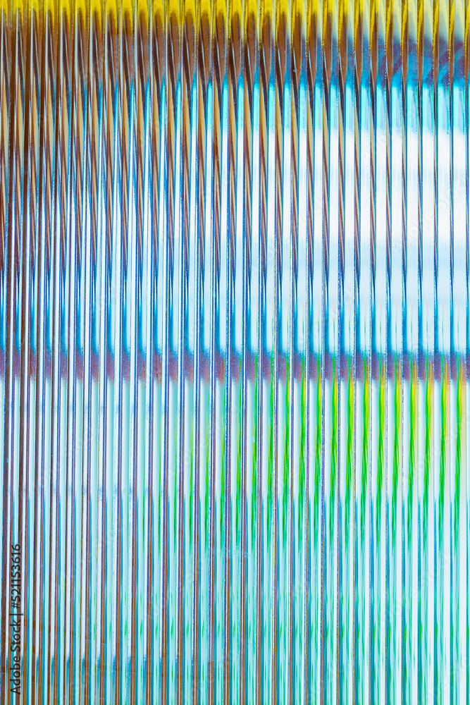 Abstract wave glass vertical line pattern background. Texture of wavy ...