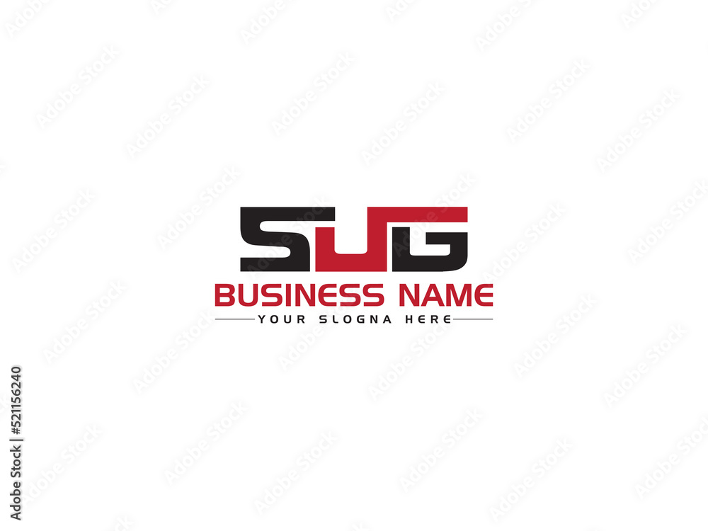 Letter SUG s u g Logo Icon Vector Image Design With Unique Three ...