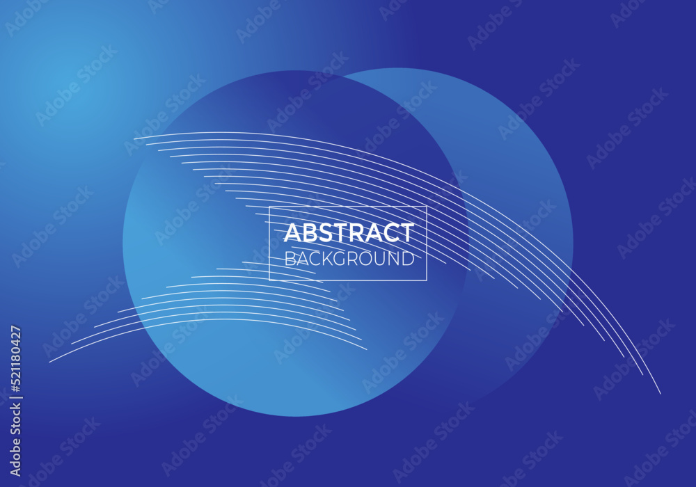 Abstract Blue Color Line Simple Background Design Stock Vector | Adobe ...