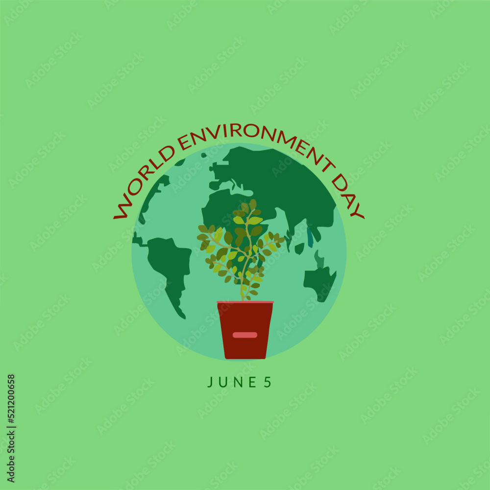 World Environment Day poster design Stock Vector | Adobe Stock