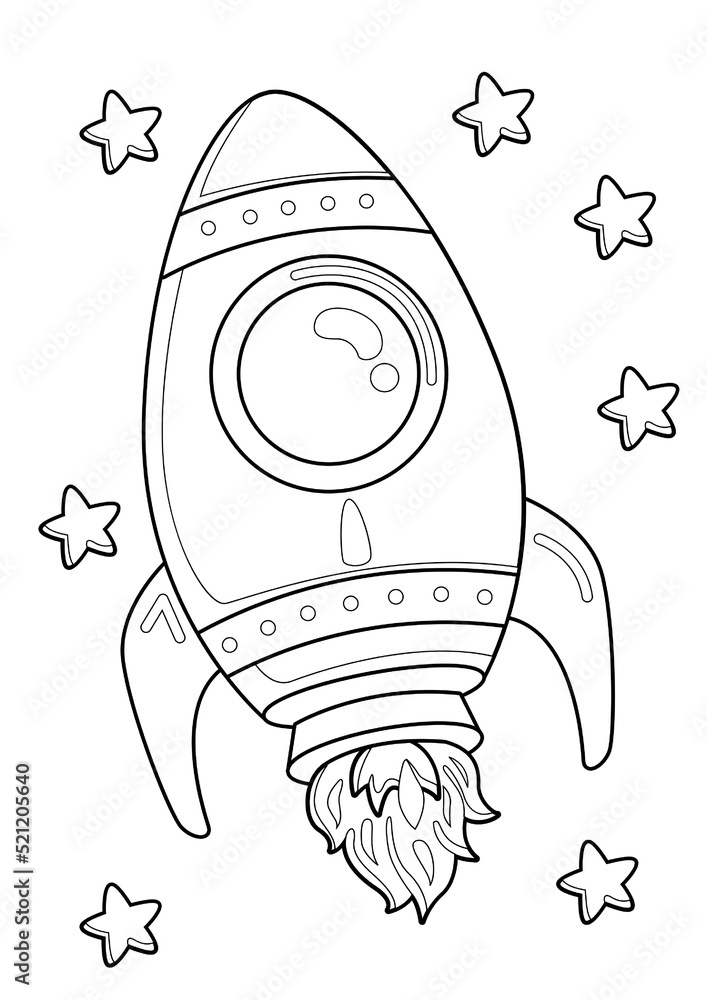 Space Adult Coloring Pages