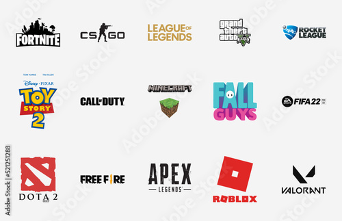 Famous Video Game Logos