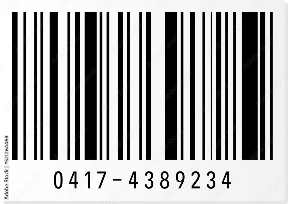 Product barcode and qr code clip art Stock Vector | Adobe Stock