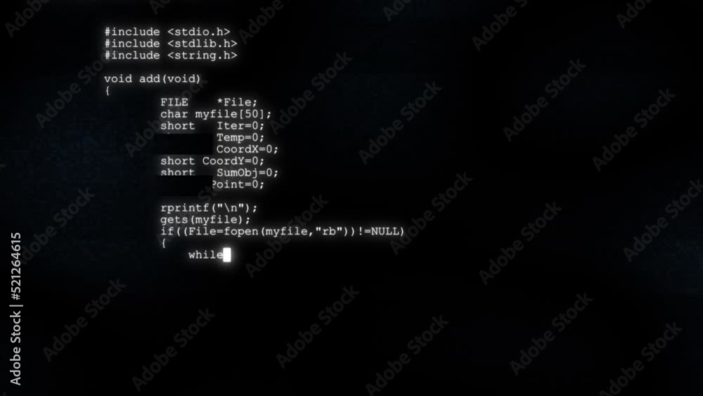 Vídeo do Stock: Developer is browsing html code on the computer screen ... Vídeo do Stock: Developer is browsing html code on the computer screen ...