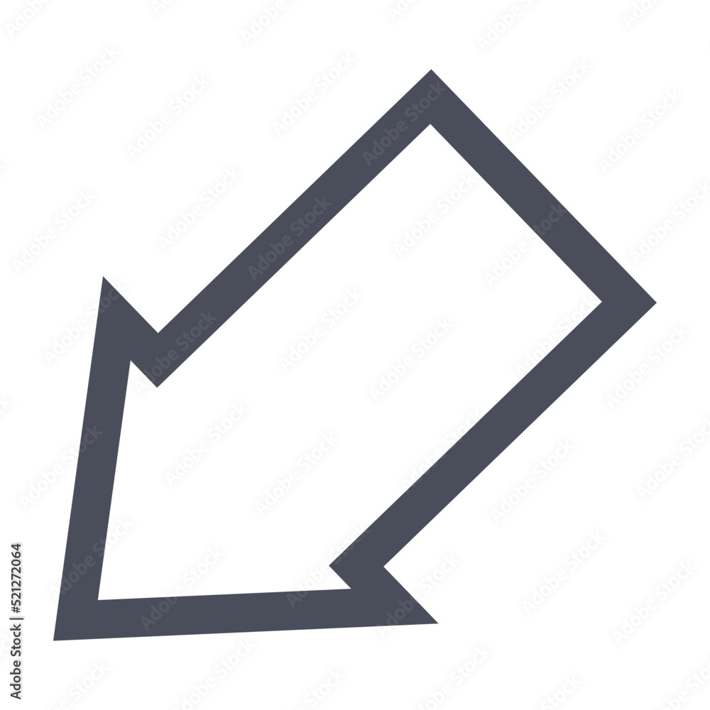 Down Arrow Clip Art Black And White