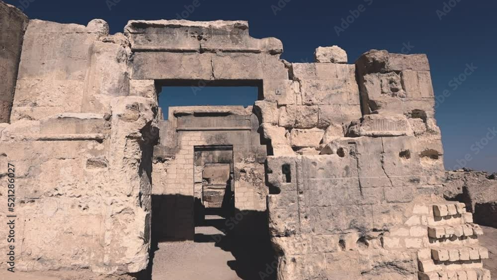 Oracle Temple in Ancient Siwa Oasis, Egypt Stock Video | Adobe Stock