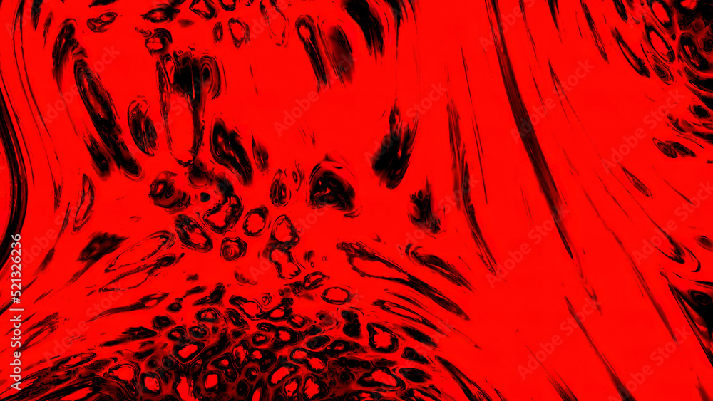 Abstract animation of lava texture, seamless loop. Motion. Viscous ...
