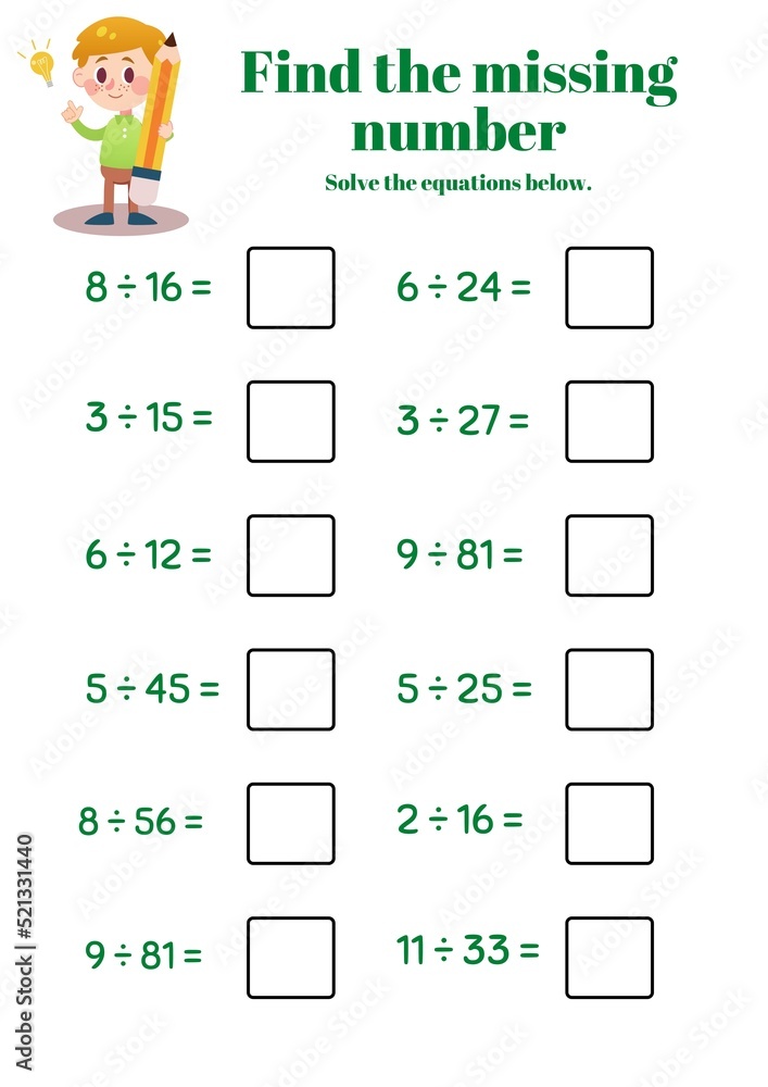 High Resolution Maths Practise Workbook for Kids, Printable Maths ...