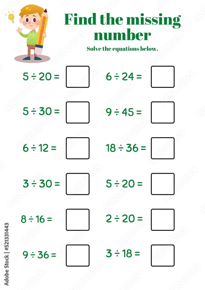 High Resolution Maths Practise Workbook for Kids, Printable Maths ...