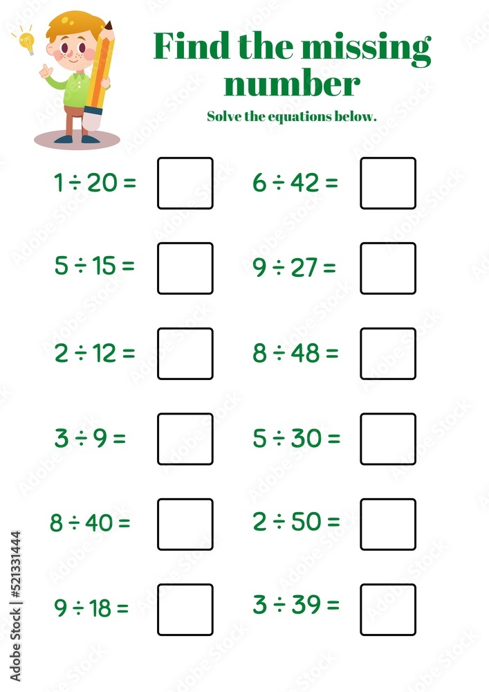 High Resolution Maths Practise Workbook for Kids, Printable Maths ...