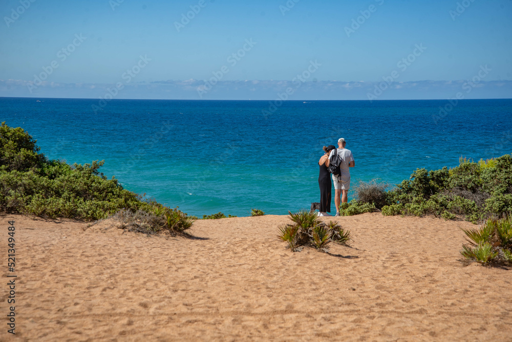 playas y calas del mar Mediterraneo en Conil de Frontera en Cadiz ...