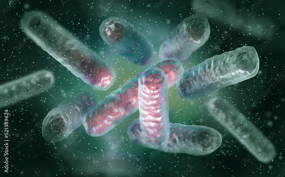 Medical background, Enterobacterales bacterium including pathogens ...