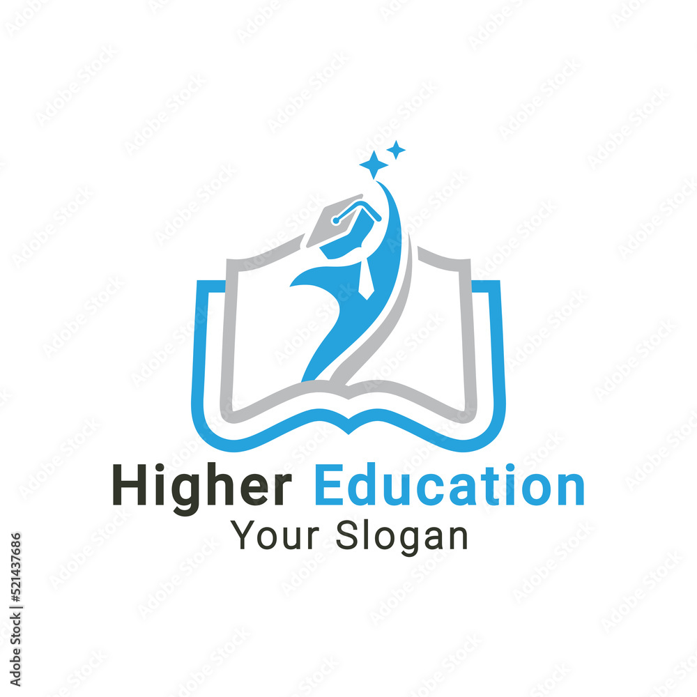 Higher Learning logo, Reaching Star Education Logo, World education ...