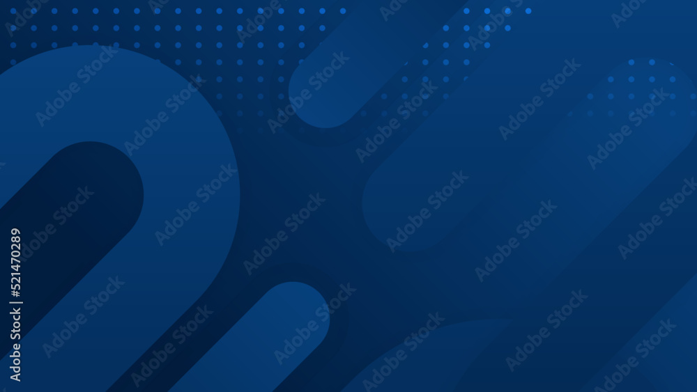 Modern professional blue vector abstract technology business background ...