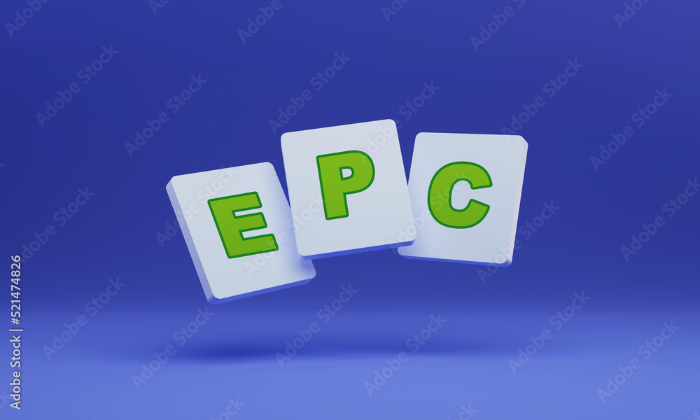 Energy Performance Certificate Illustration - Vector image of EPC logo ...