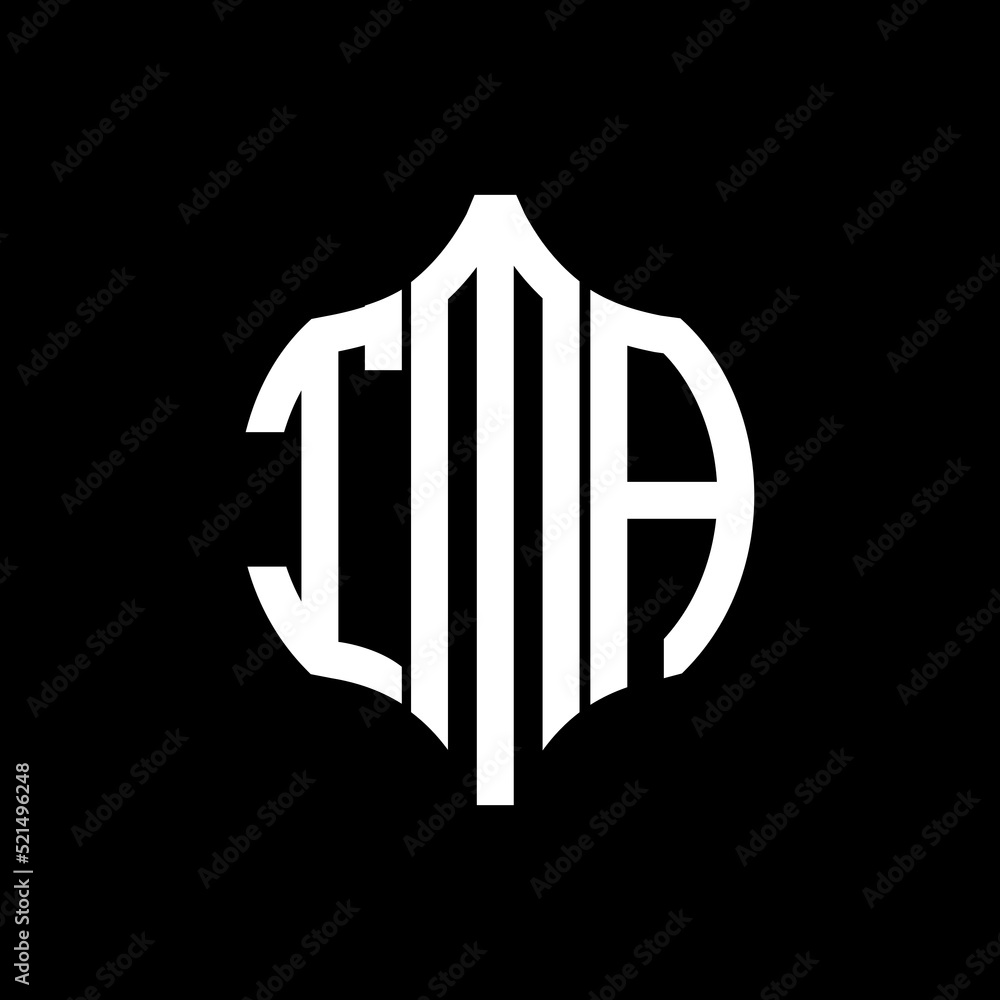 TMA letter logo. TMA best black background vector image. TMA Monogram ...